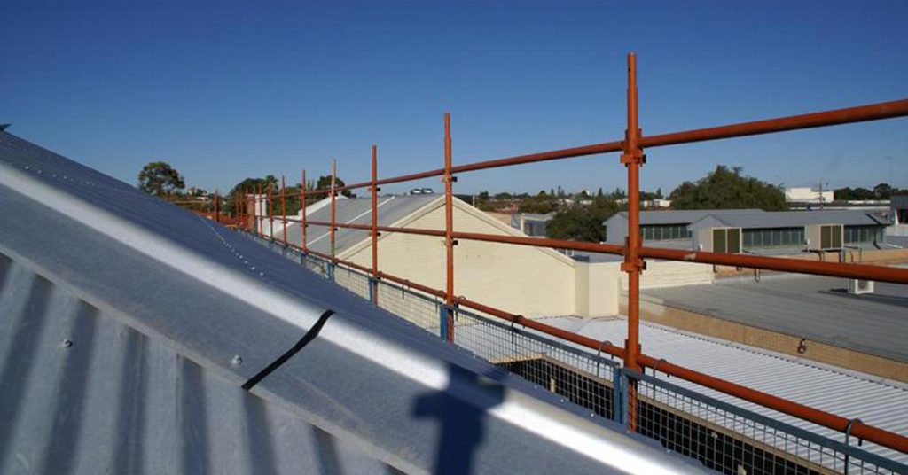 Extended Guard Rails – Scaffold Hire Perth